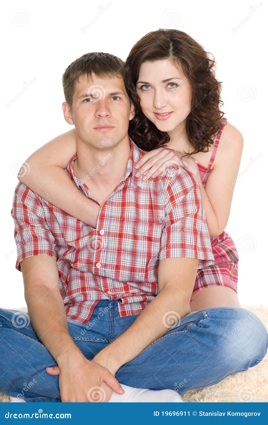 Happy young couple stock image. Image of cheerful, lifestyle - 19696911