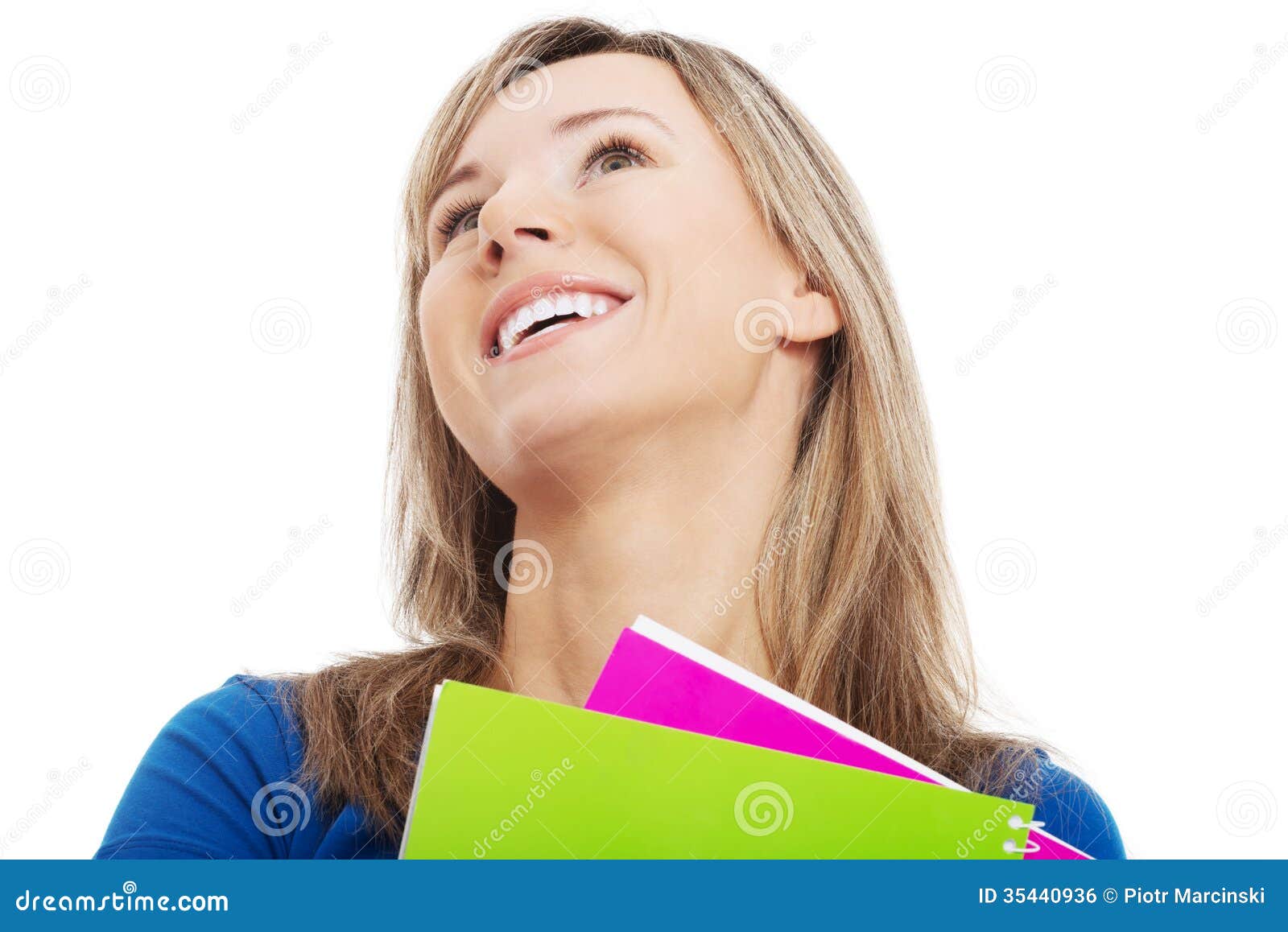 Happy Young Female Student. Stock Photo - Image of girl, glad: 35440936