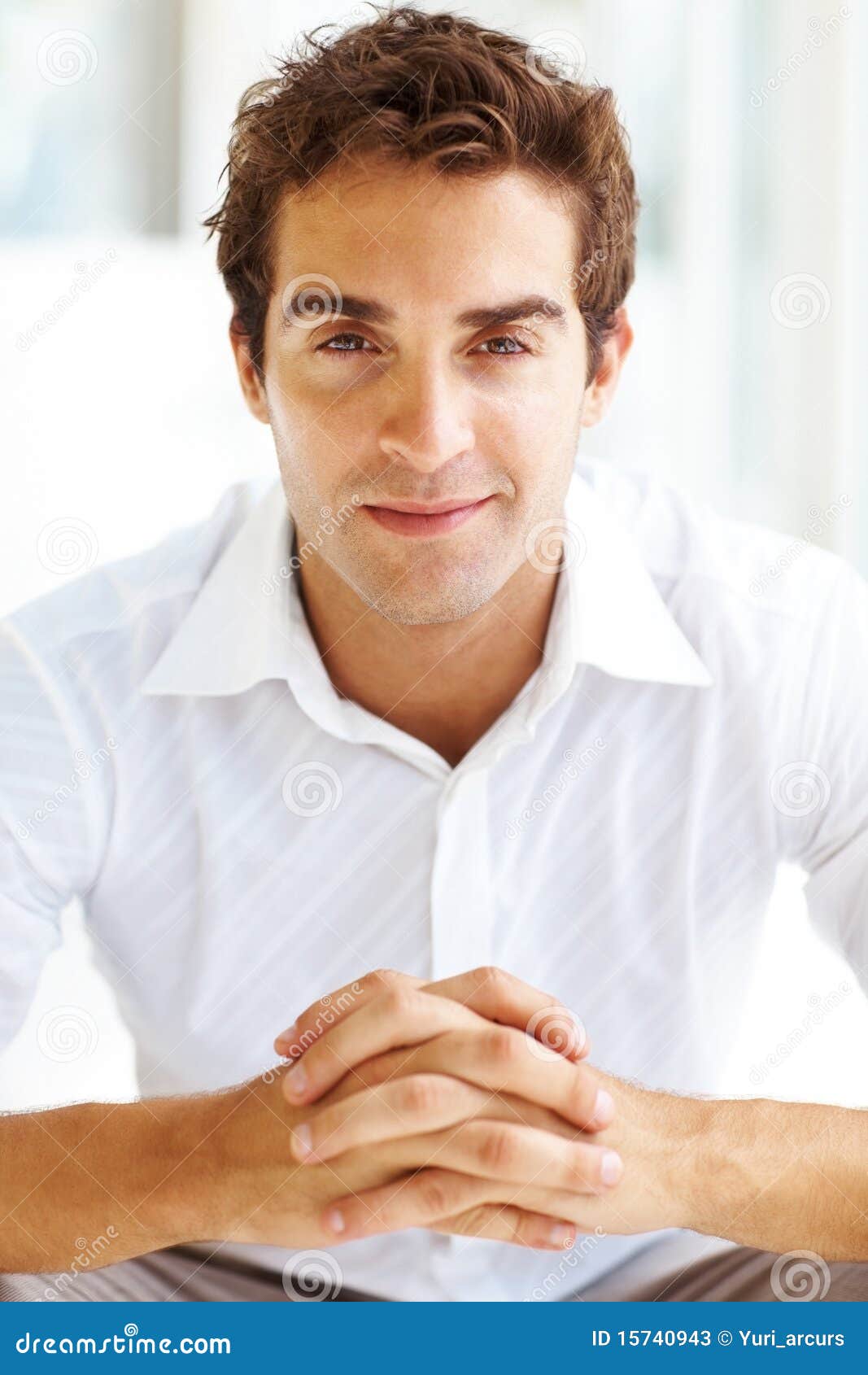Happy Young Guy Looking Confident Stock Image - Image of outside, face ...