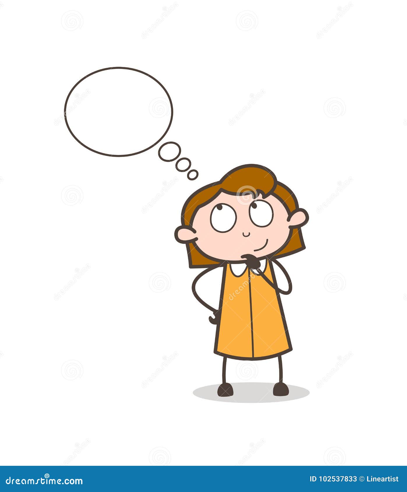 Thinking Face Cartoon Animation