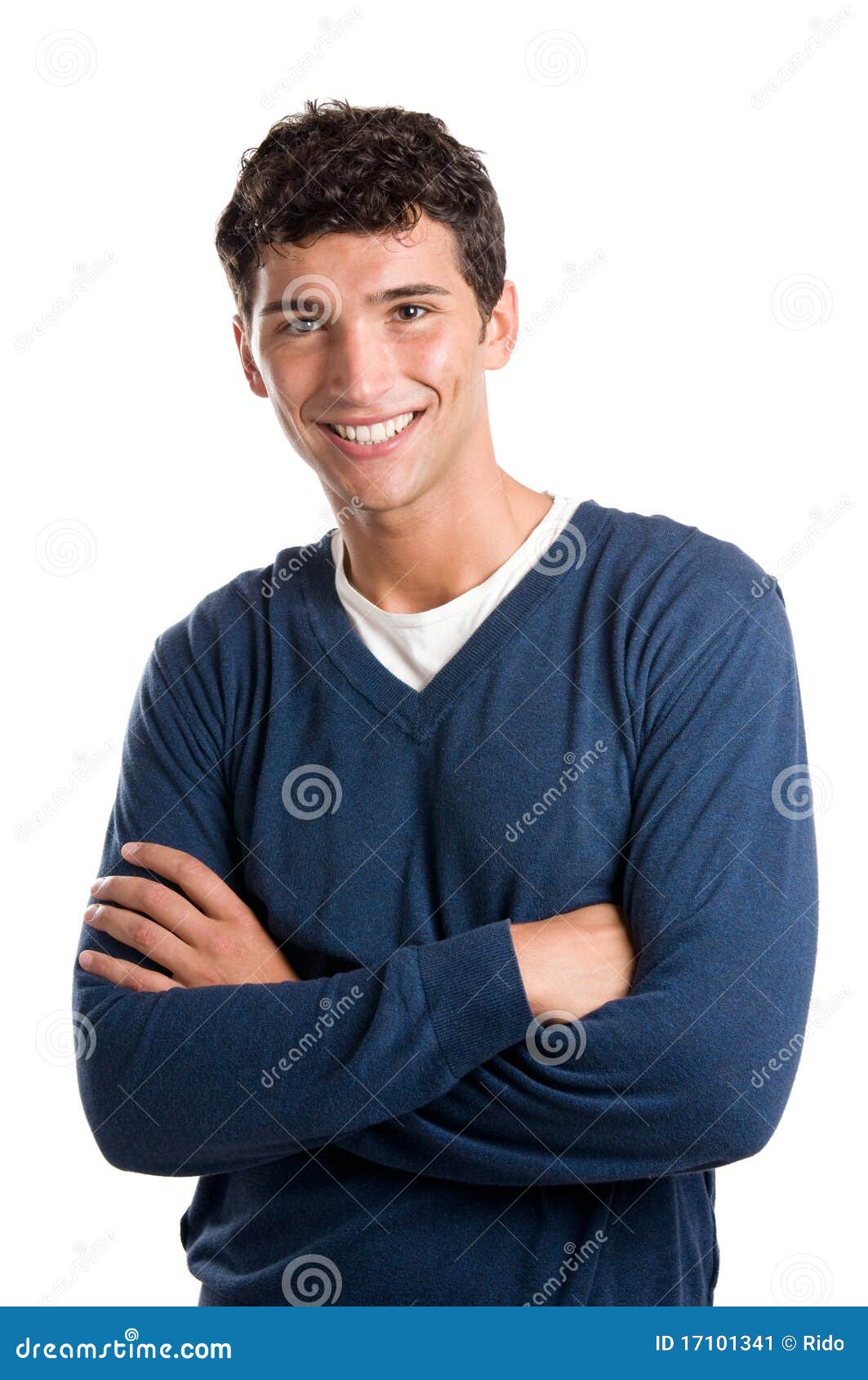 Happy young latin man stock image. Image of cool, enjoy - 17101341