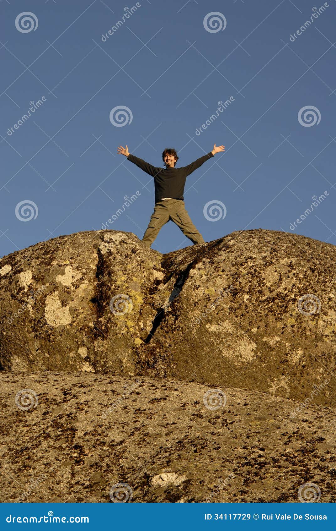 Happy stock image. Image of open, happy, excitement, blue - 34117729