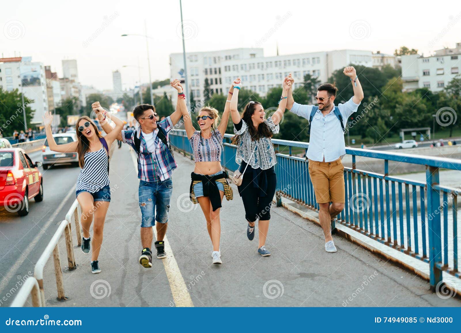 Happy Young People Having Fun Stock Image - Image of bonding, people ...