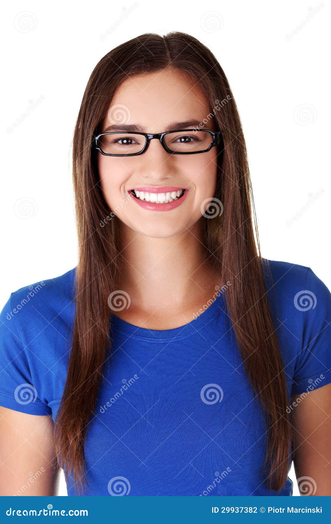 Happy young student woman stock photo. Image of healthy - 29937382