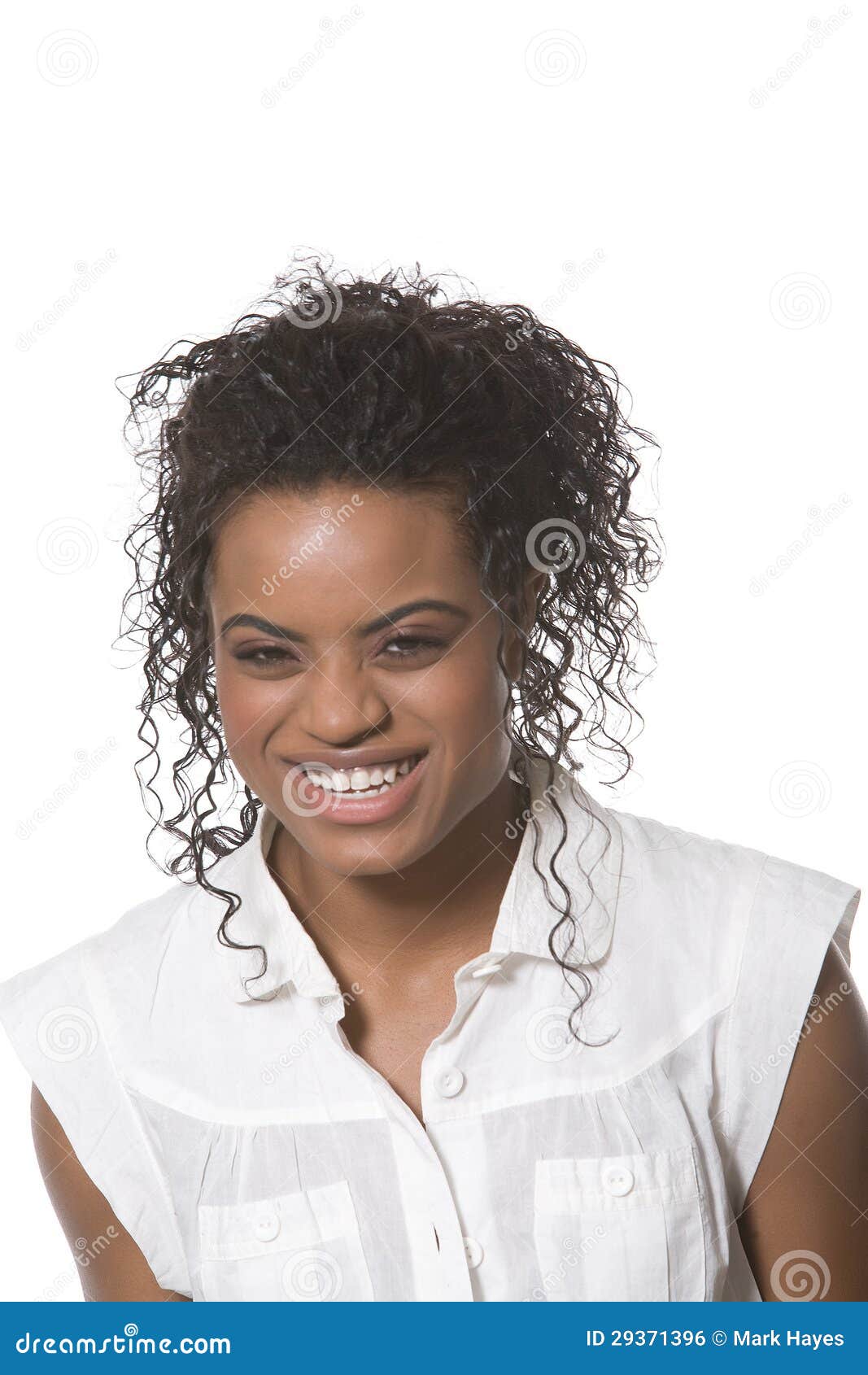 Happy young woman stock photo. Image of lady, smile, woman - 29371396