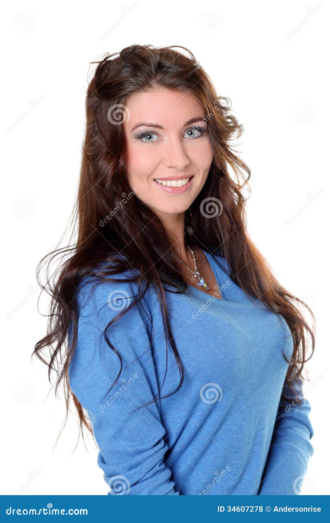 Happy young woman smiling stock photo. Image of attractive - 34607278 Happy young woman smiling stock photo. Image of attractive - 34607278