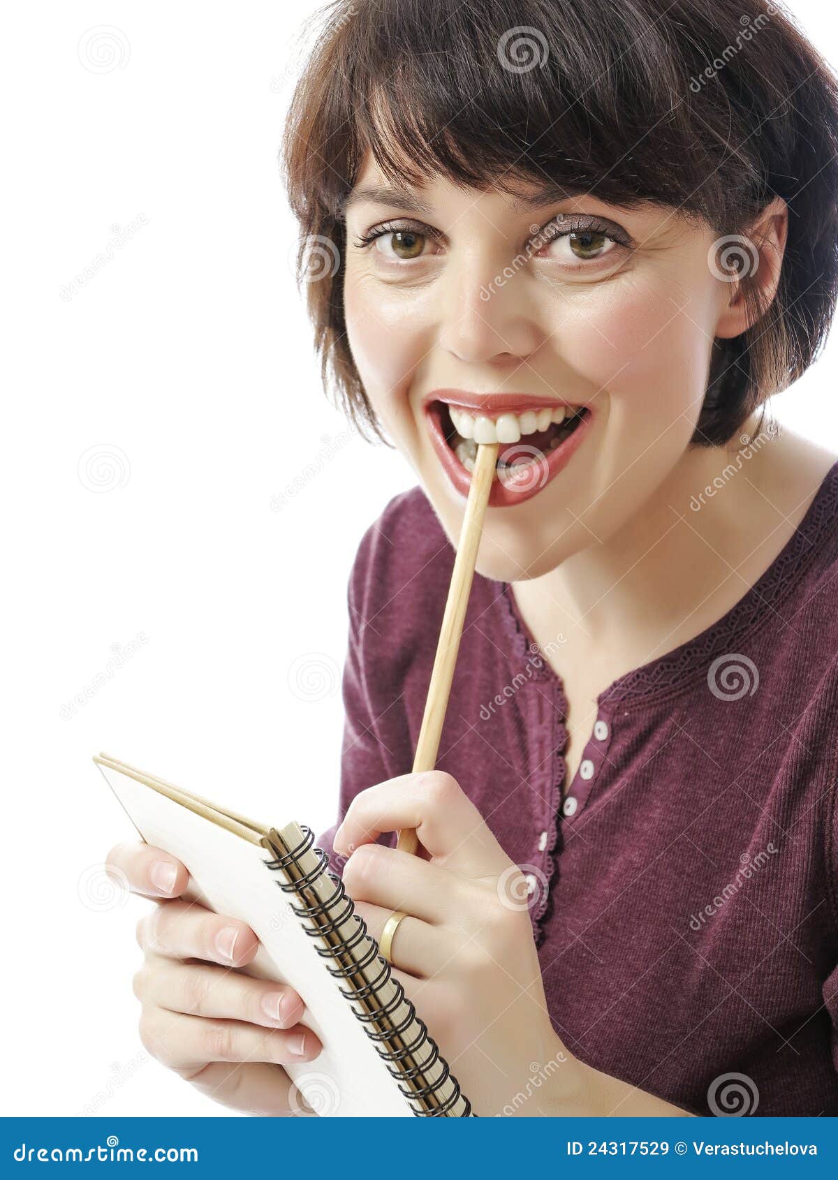 450 Woman Writer Bright Background Stock Photos - Free & Royalty-Free ...