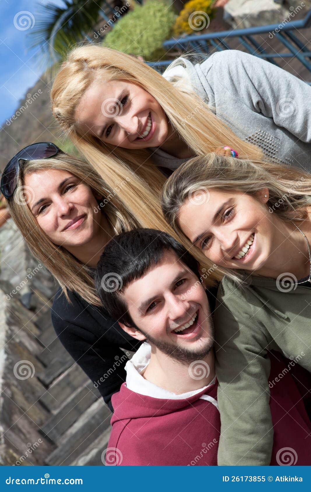 Happy youth stock image. Image of smiling, kids, students - 26173855