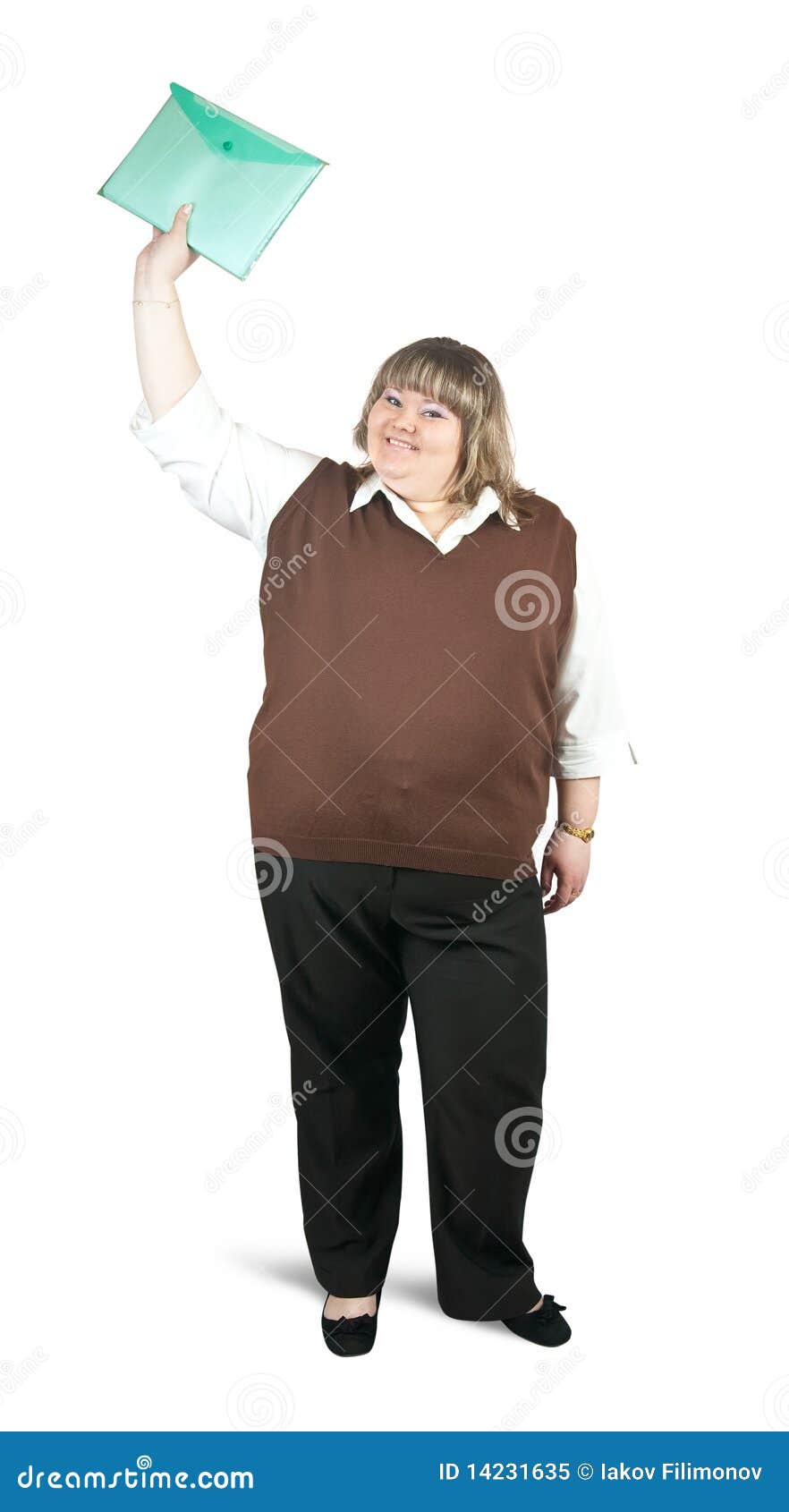 Happyl businesswoman stock image. Image of fashion, portrait - 14231635