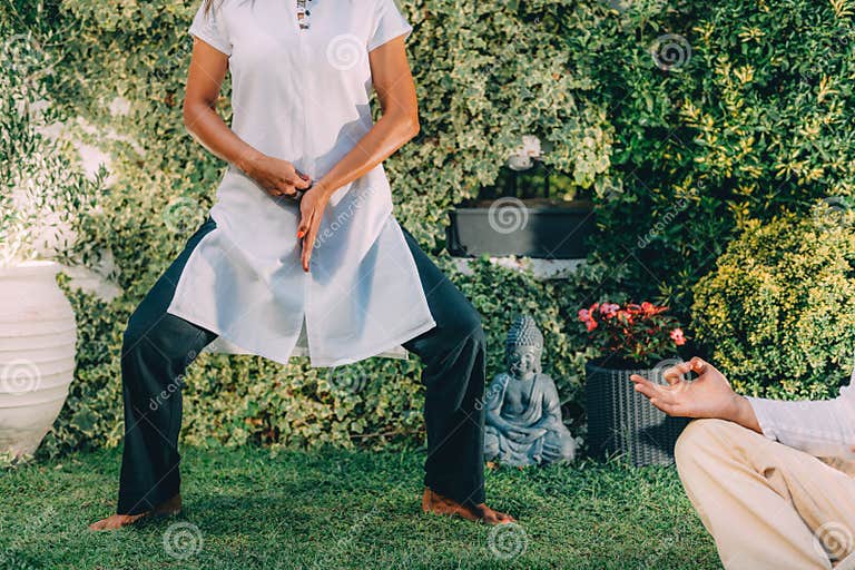 Aligning Chakras in Hara Line Stock Image - Image of hara, soul: 248572941