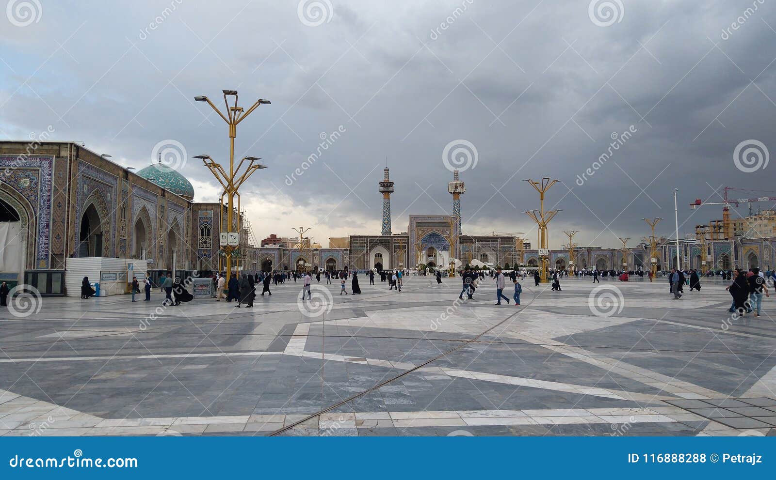 Haram Complexe Et Imam Reza Shrine Photo stock éditorial - Image du ...