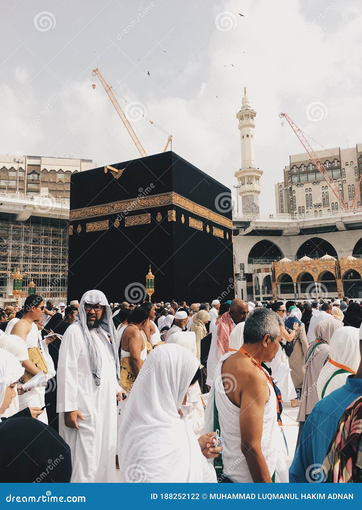 The HARAM MOSQUE editorial photography. Image of arabia - 188252122