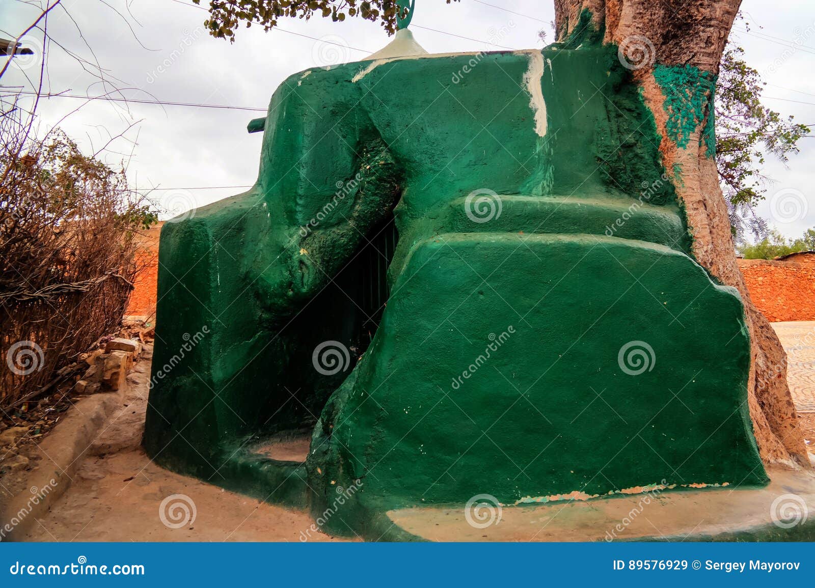 Harar Tree Mosque in Jugol Old City, Harar, Ethiopia Stock Image ...