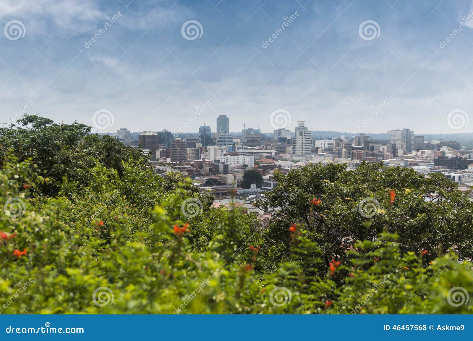 Harare stock photo. Image of zimbabwe, landscape, harare - 46457568