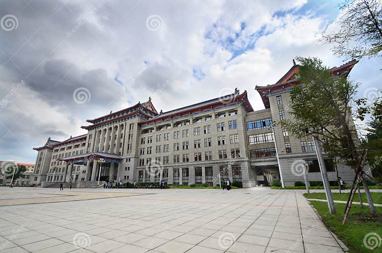 Harbin Engineering University Stock Image - Image of lawn, detail: 26477923