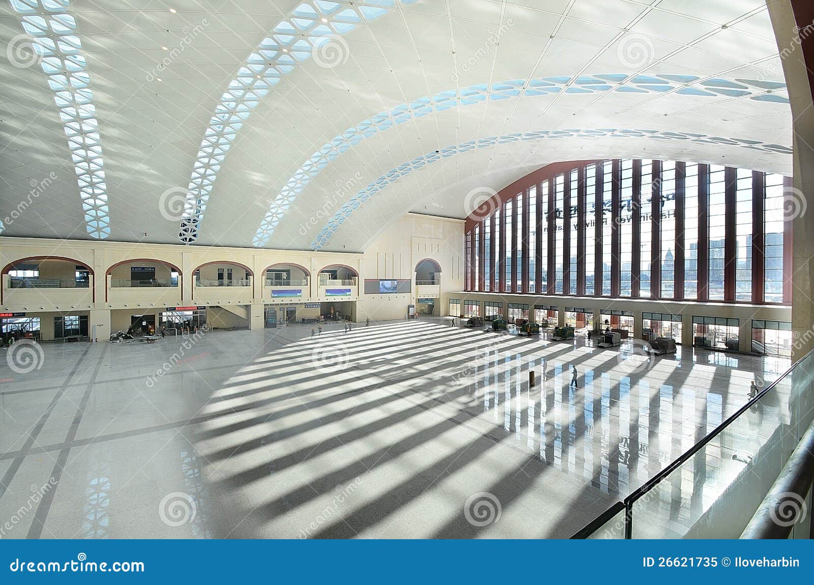 Harbin West Railway Station Stock Image - Image of west, harbin: 26621735