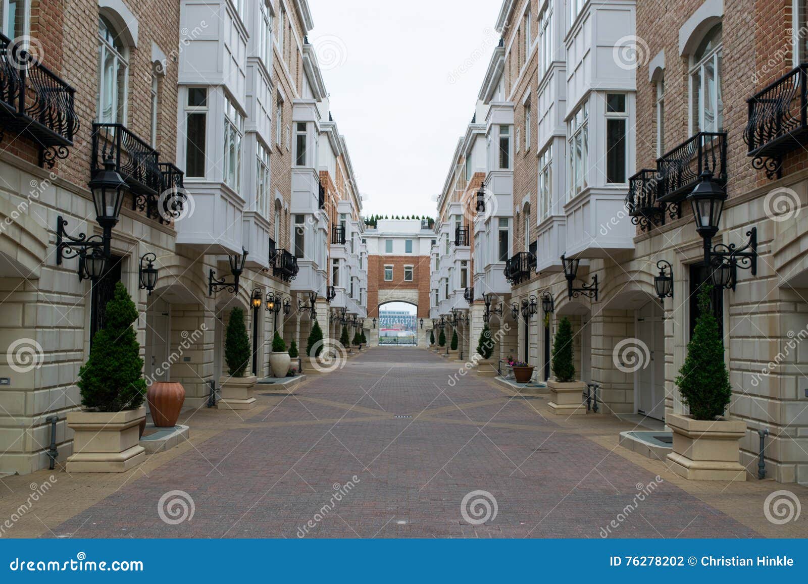 Harbor Area in Fells Point in Baltimore, Maryland Stock Photo - Image ...