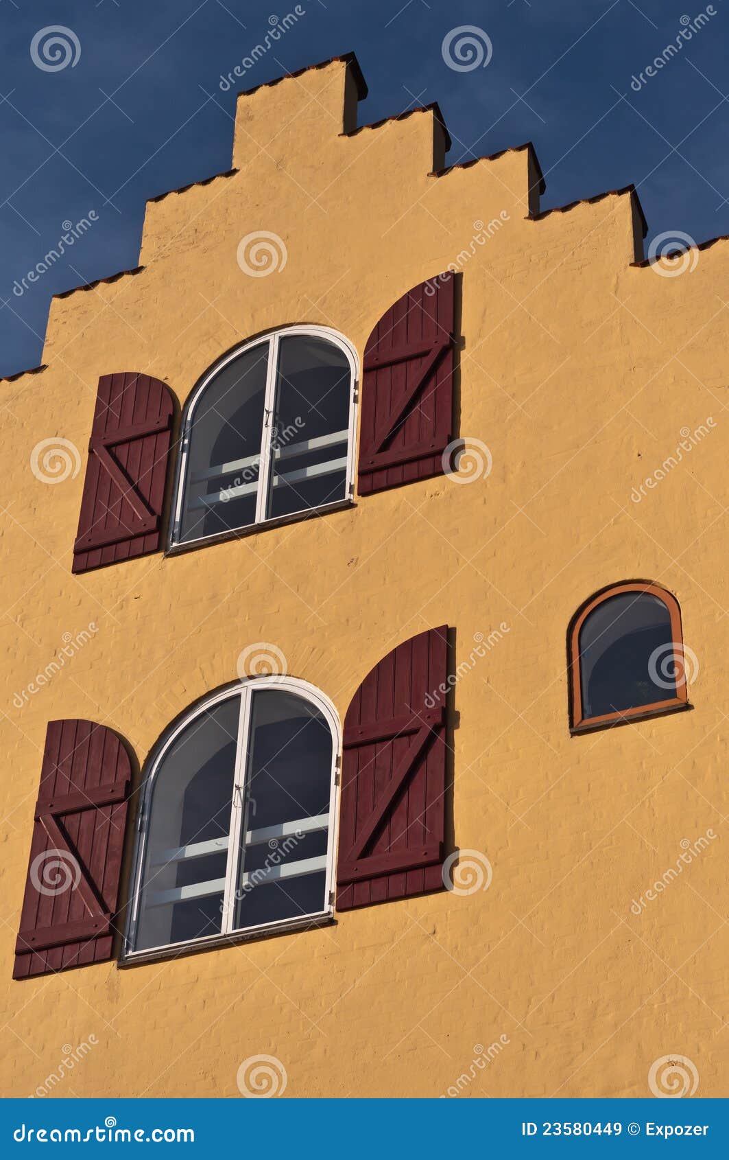 Harbor building renovated stock image. Image of architecture - 23580449