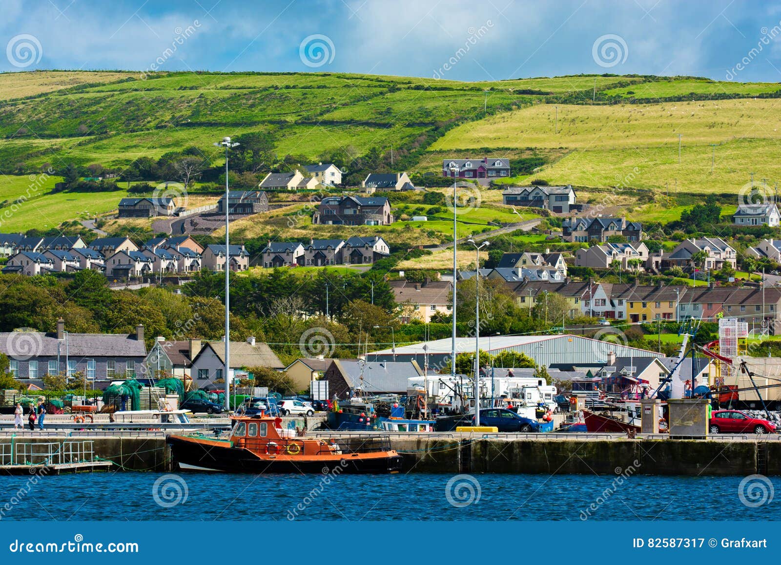 Harbor at the Coast of Dingle in Ireland Editorial Photography - Image ...