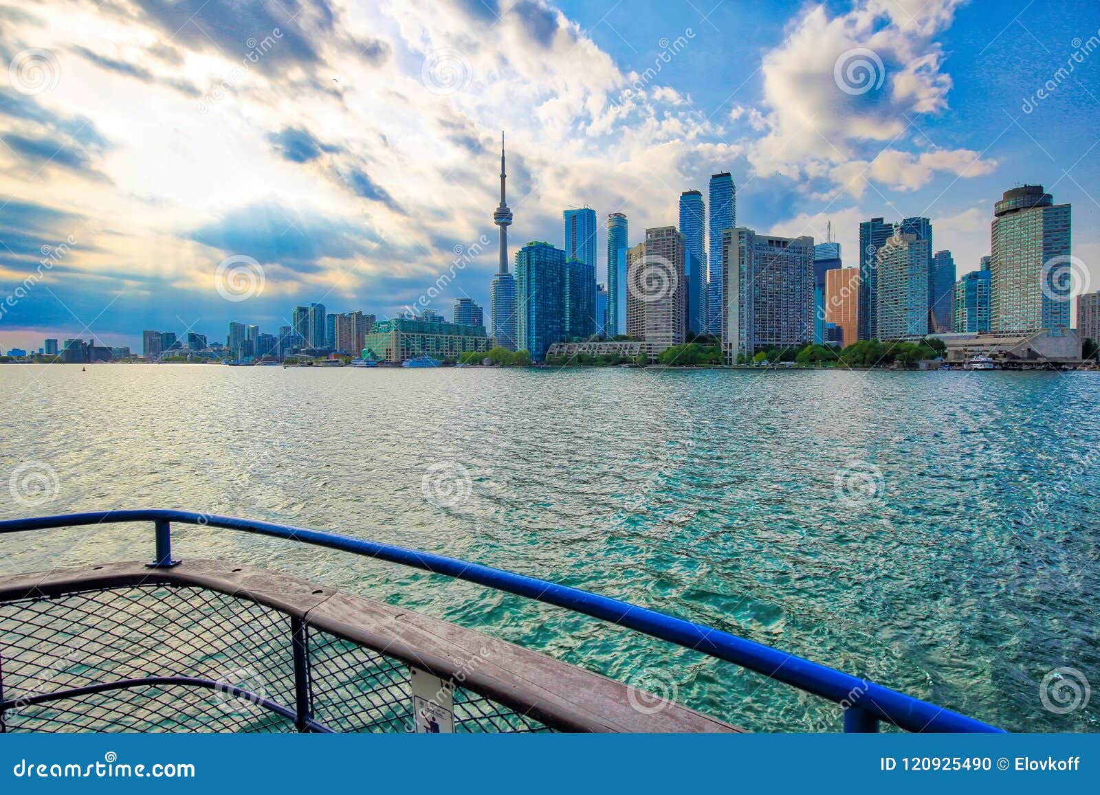 Harbor Cruise Around Toronto Islands Stock Photo - Image of canada ...