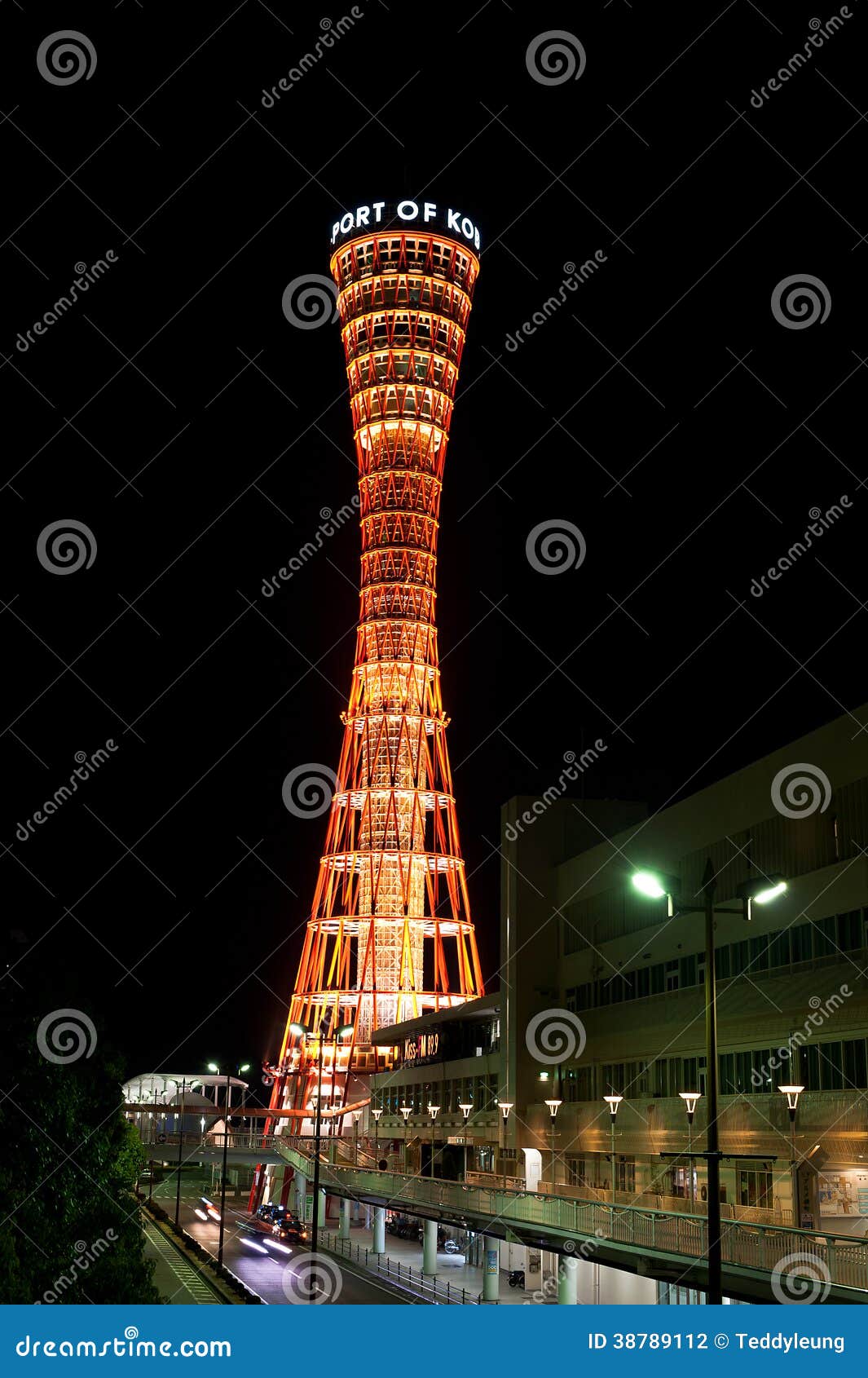 The Harbor of Kobe in Japan Editorial Photography - Image of mirrored ...