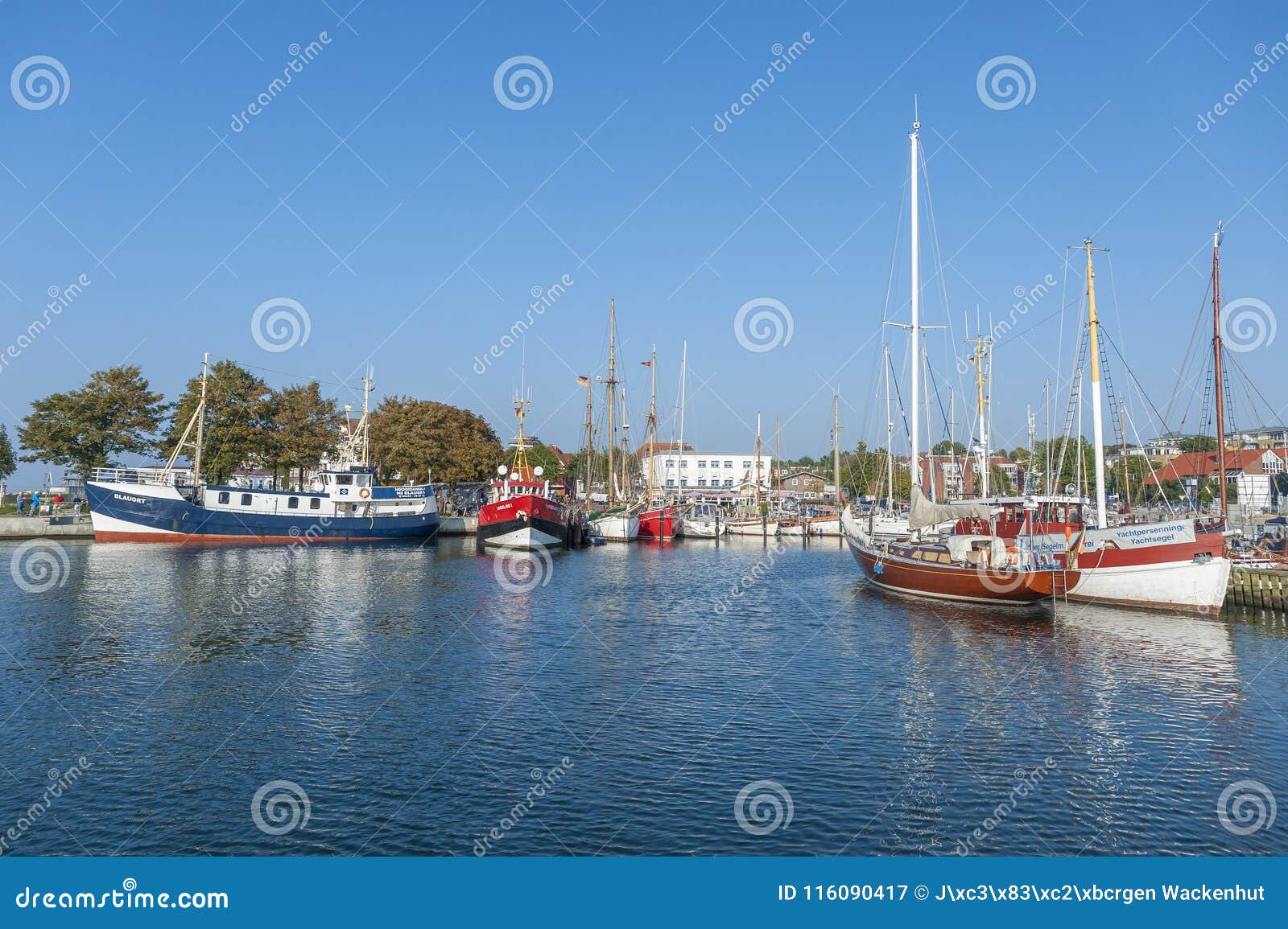 Harbor in Laboe editorial photography. Image of port - 116090417