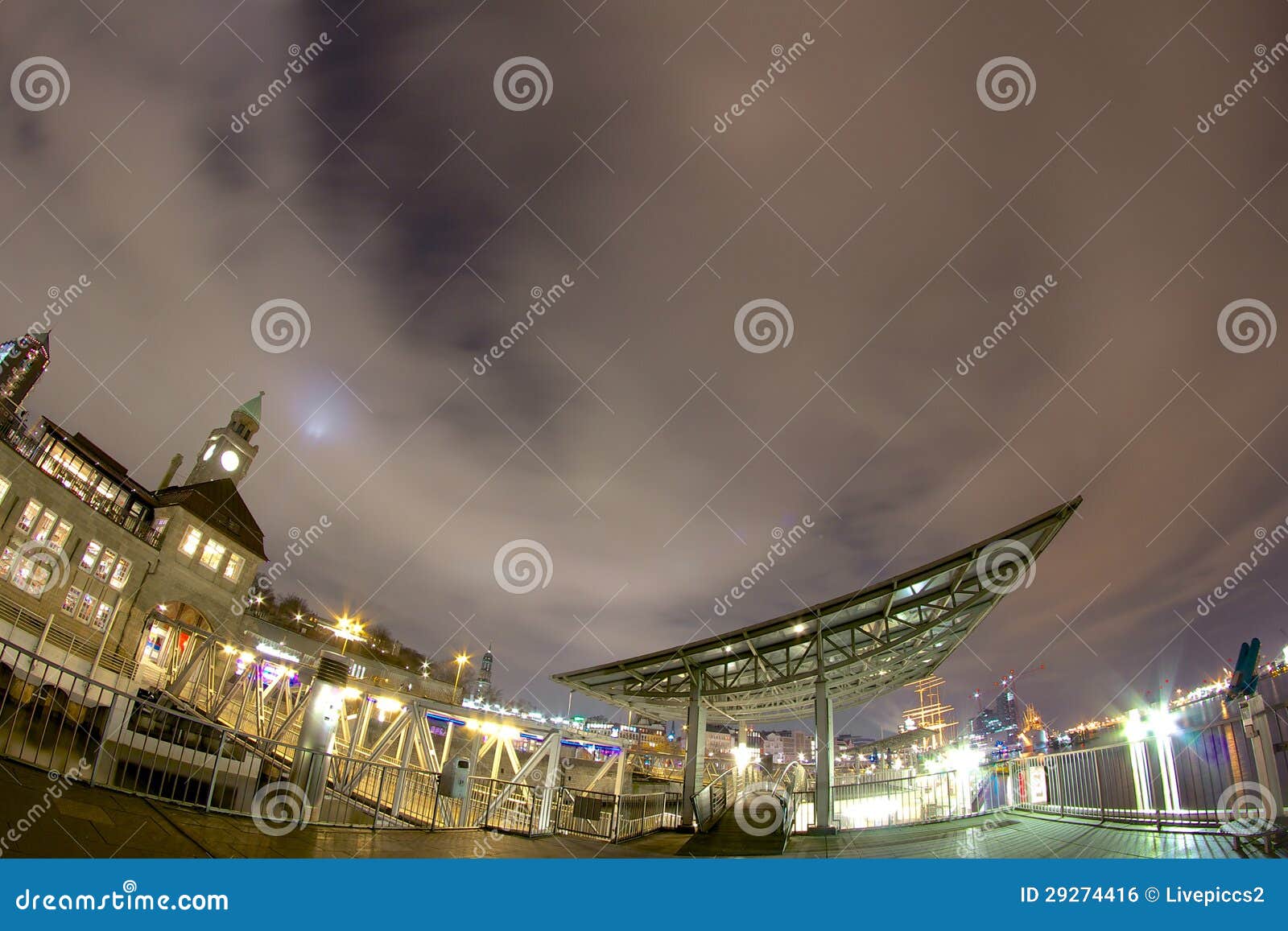 Harbor lights stock photo. Image of life, location, architecture - 29274416