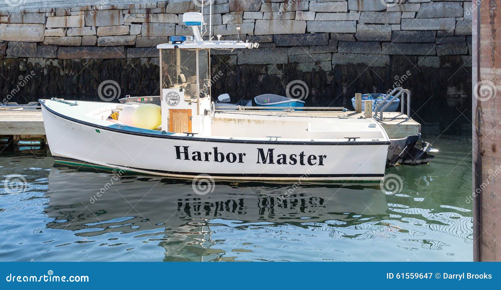 Harbor Master in Bar Harbor Stock Image - Image of master, boats: 61559647