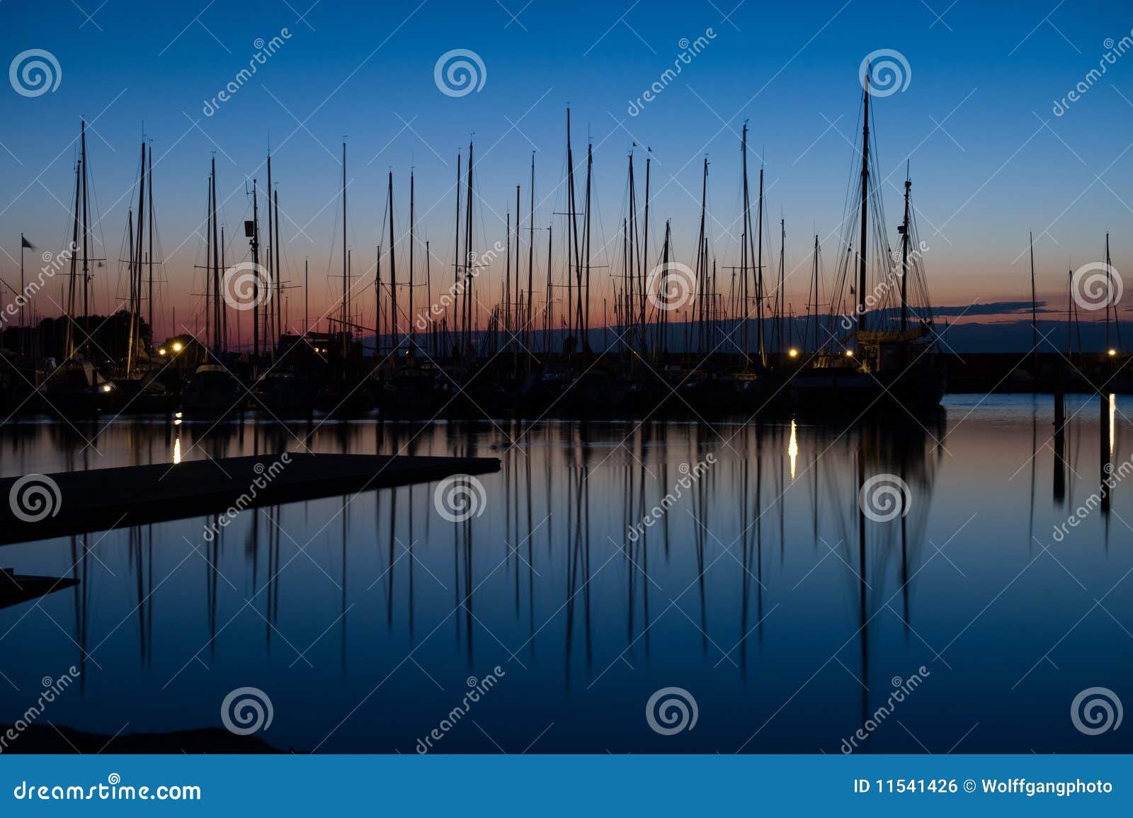 Harbor at night stock photo. Image of harbor, boats, sailboat - 11541426