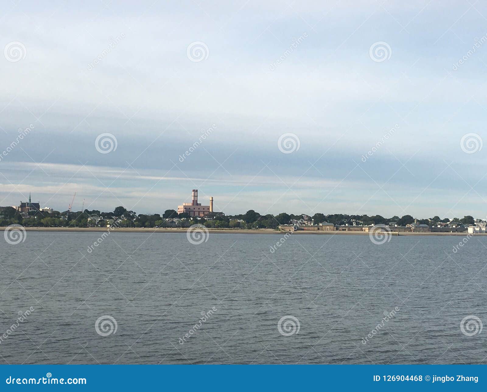 View Boston Bay from Harbor Point, Boston MA Stock Photo - Image of ...