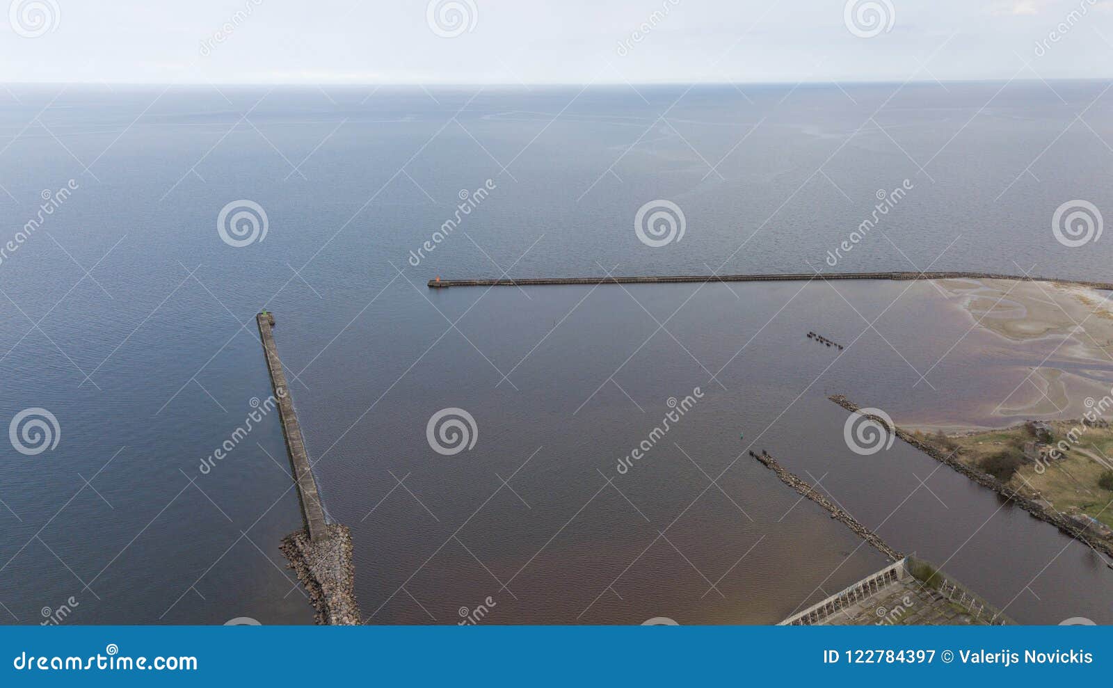 Harbor Roja Latvia Aerial View of Countryside Drone Top View Stock ... Harbor Roja Latvia Aerial View of Countryside Drone Top View Stock ...