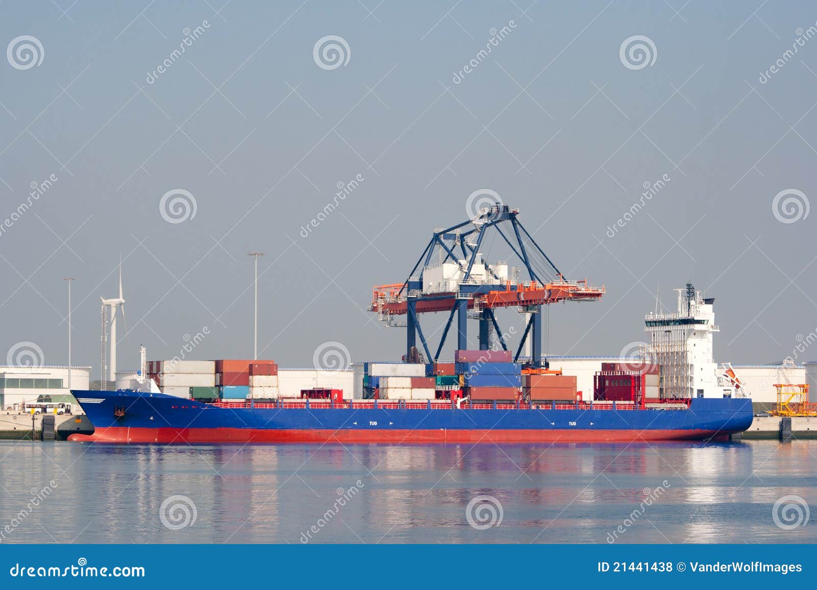 Harbor shipping stock photo. Image of loading, economy - 21441438