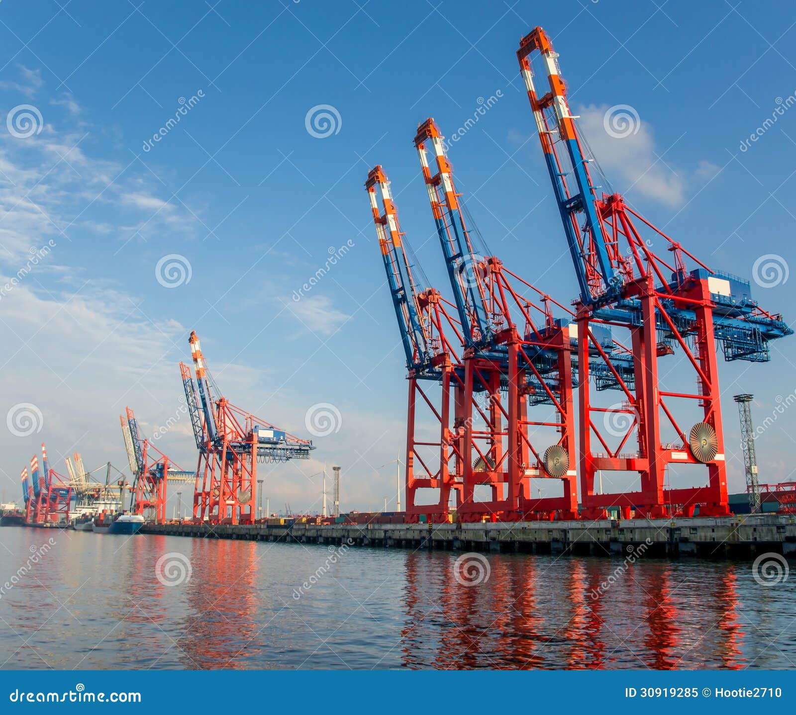 Port terminal stock image. Image of transportation, global - 30919285