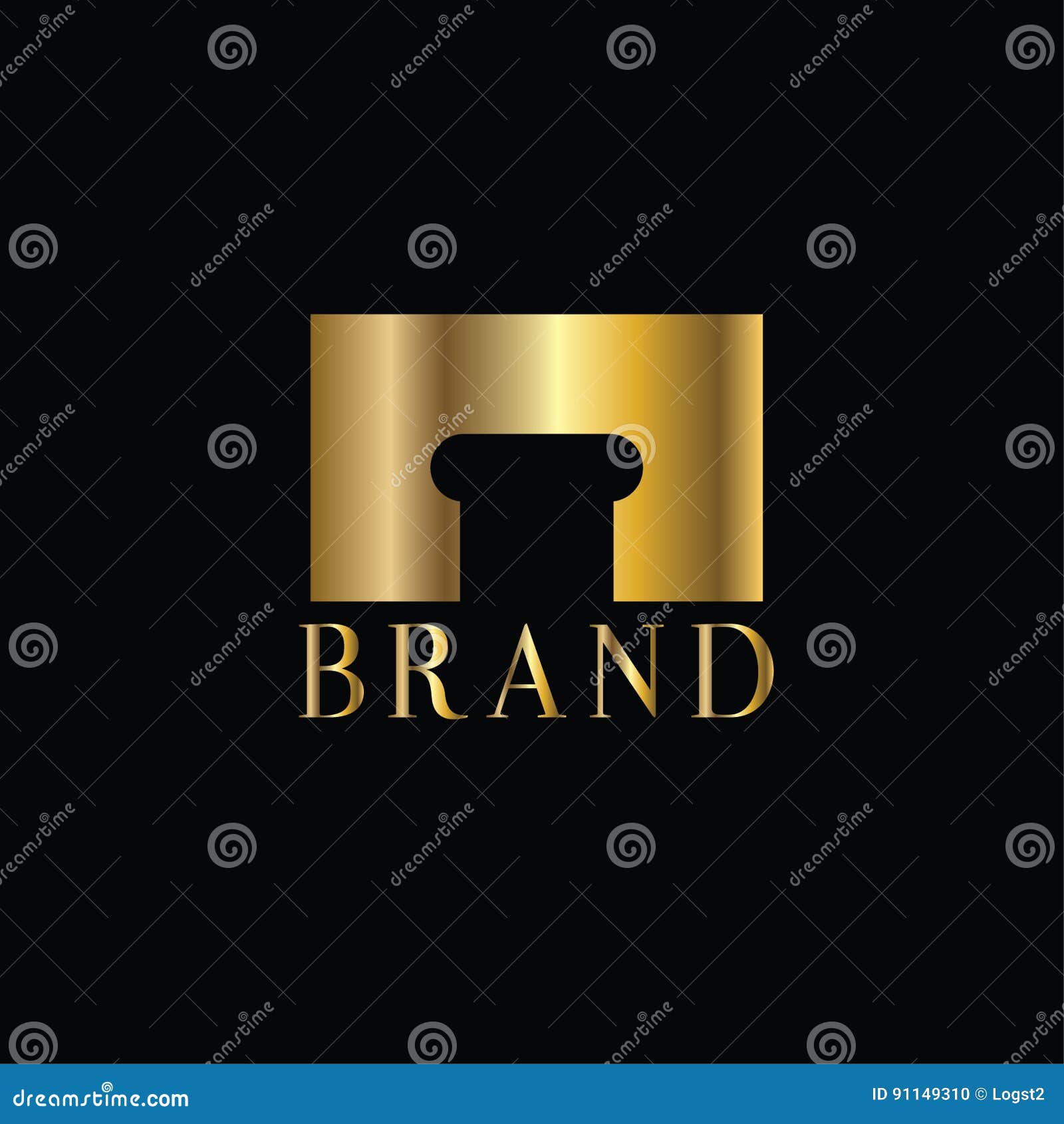 Harbor vector logo design stock vector. Illustration of cargo - 91149310