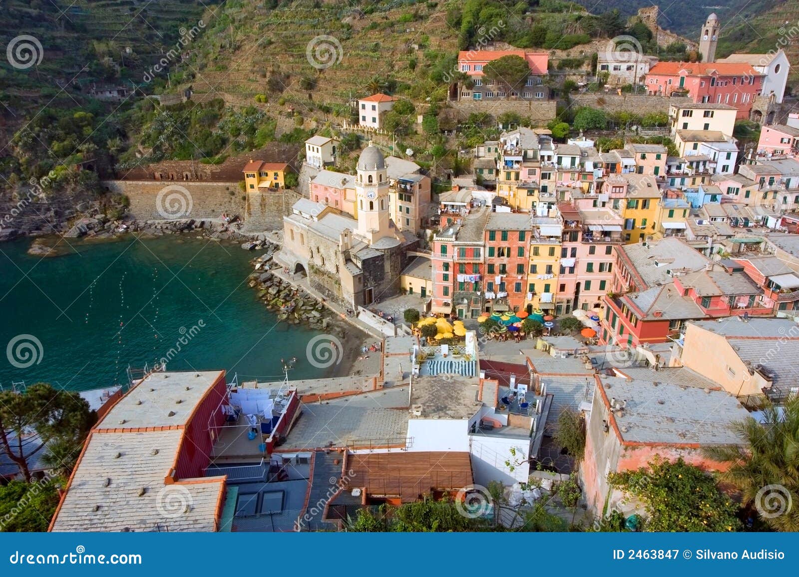 Harbor in vernazza stock image. Image of coastline, country - 2463847