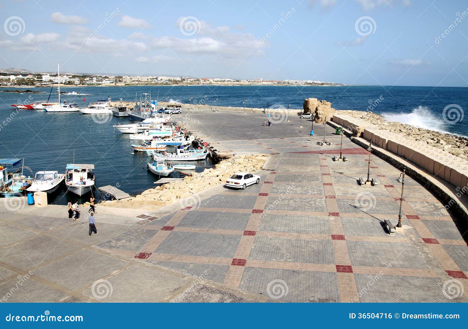 Harbour editorial photo. Image of boats, cyprus, city - 36504716