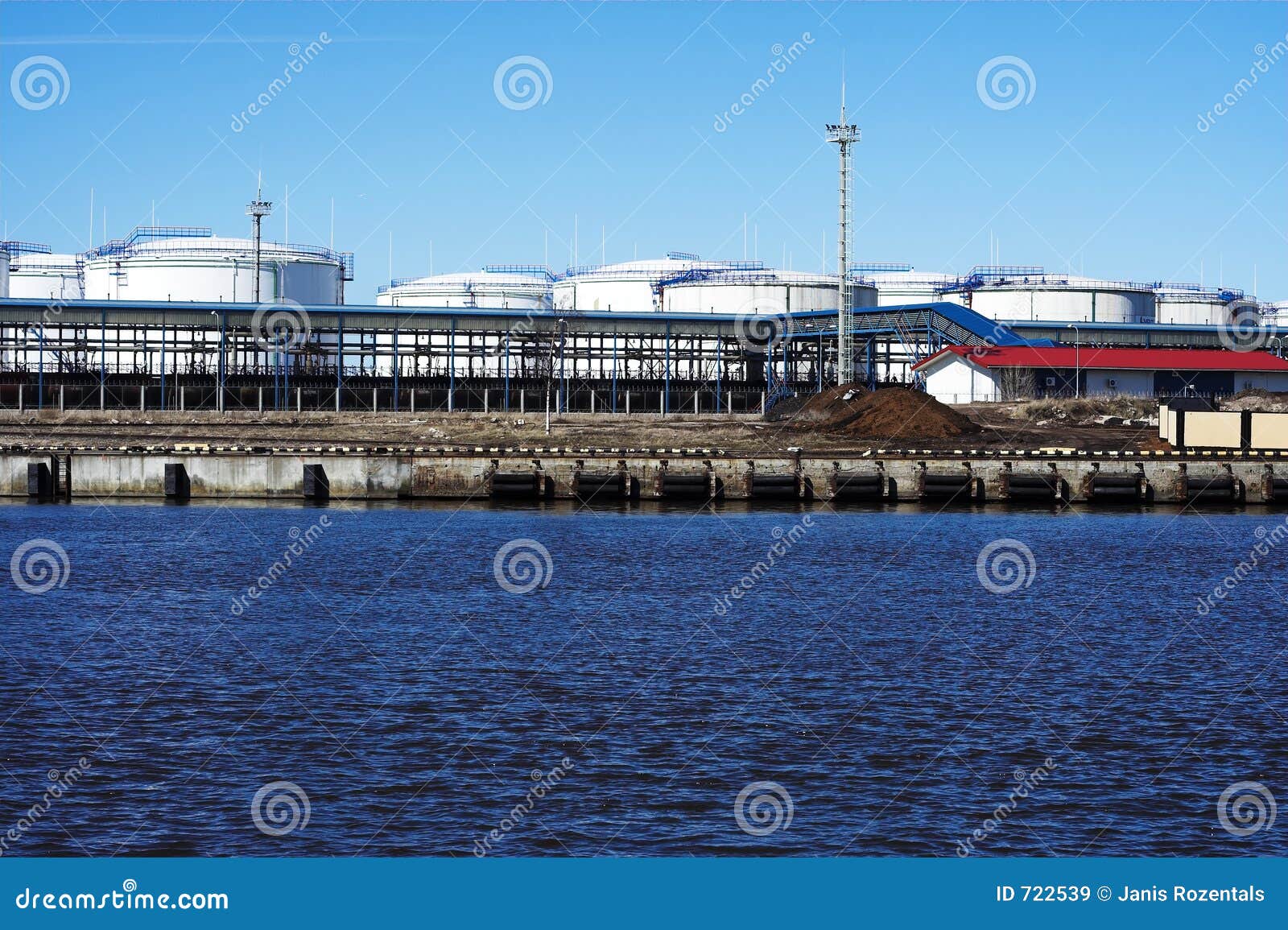 Harbour stock image. Image of port, hazardous, factory - 722539