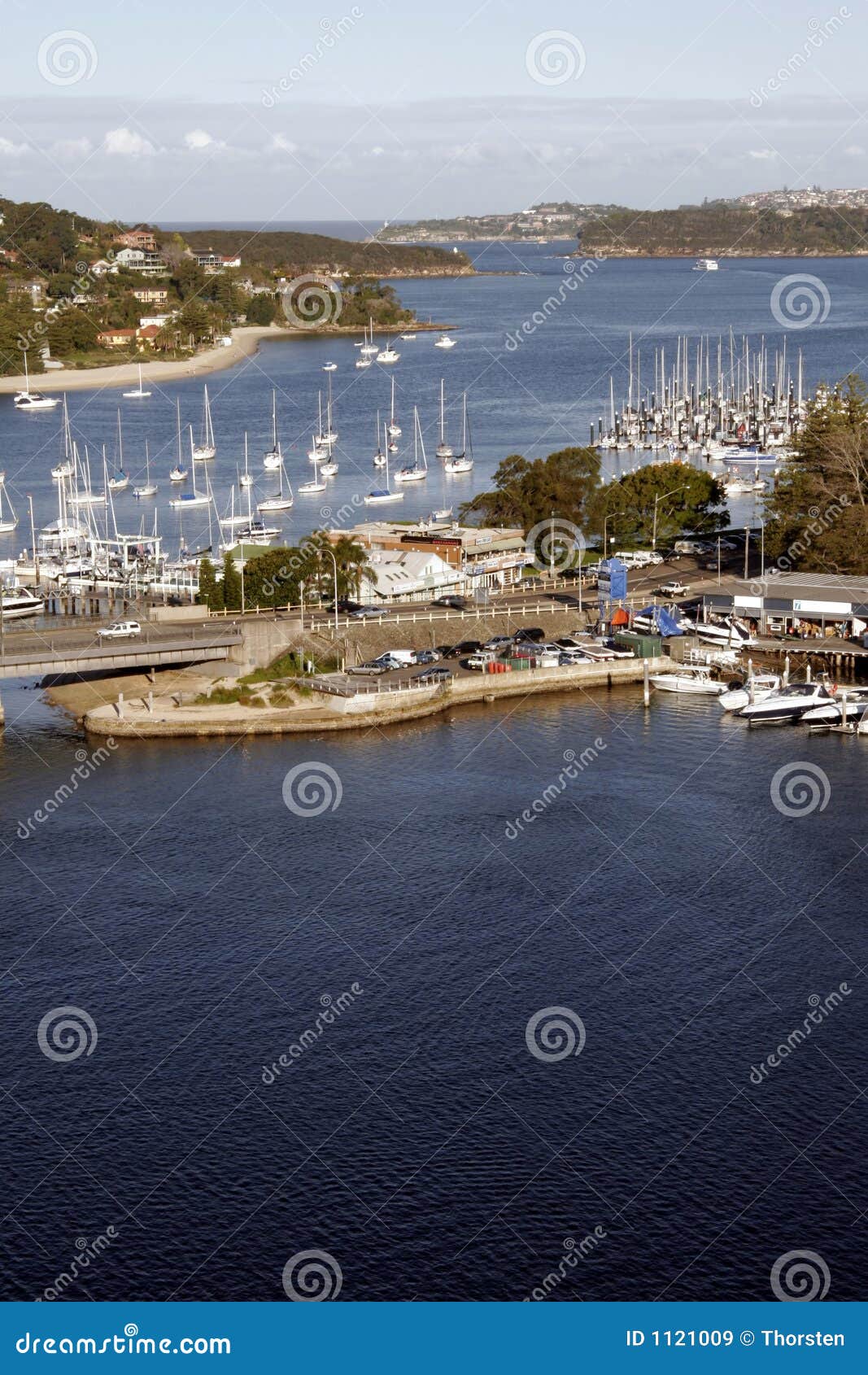 Harbour Bay stock image. Image of sailing, ship, panorama - 1121009