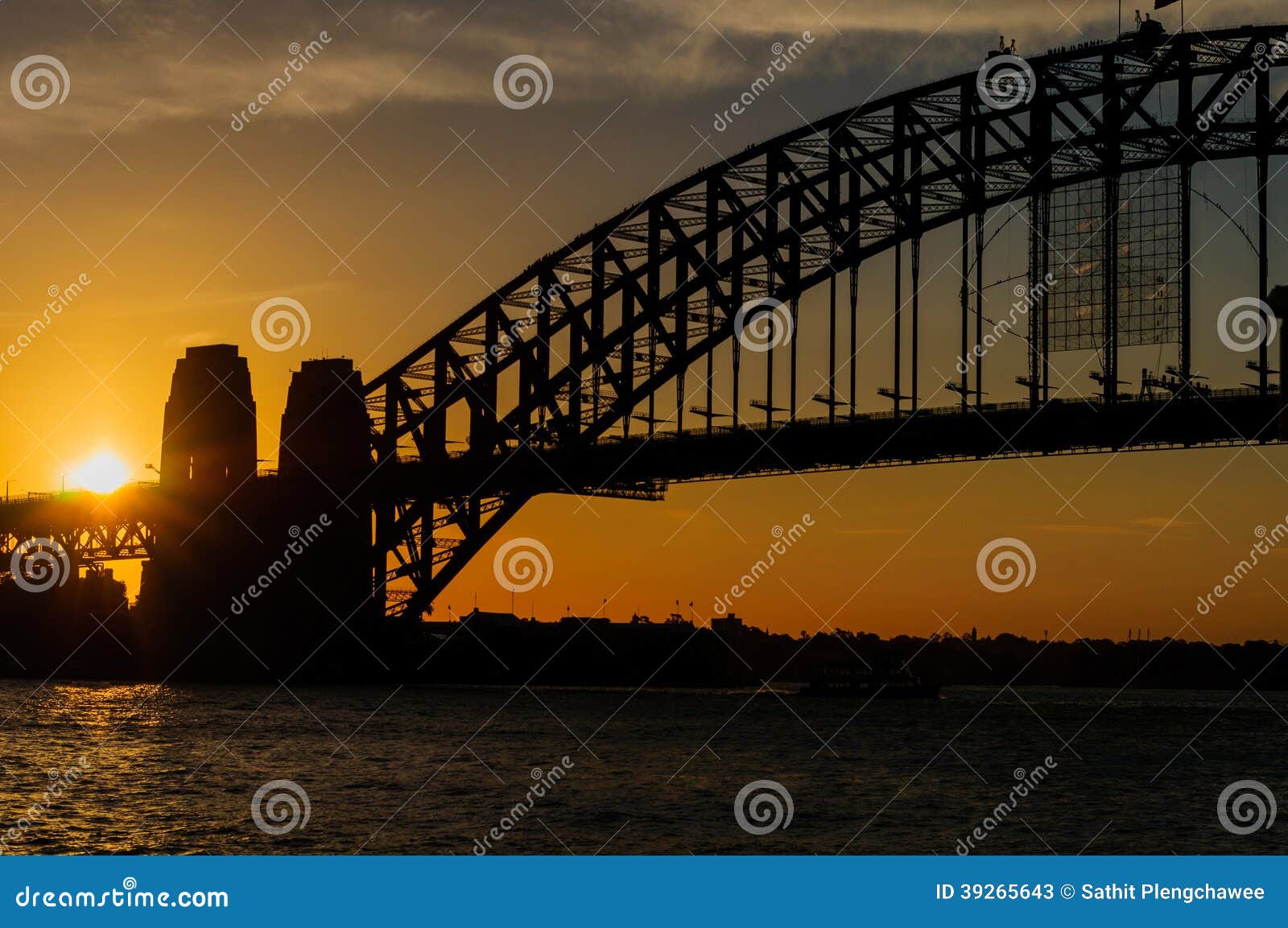 Harbour Bridge. Sydney stock image. Image of sydney, twilight - 39265643