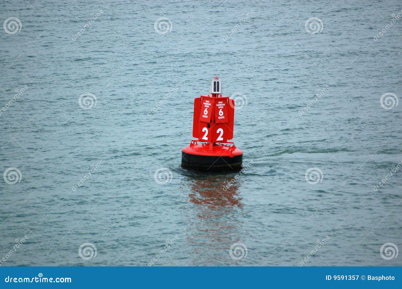Harbour buoy stock image. Image of wight, solent, harbour - 9591357