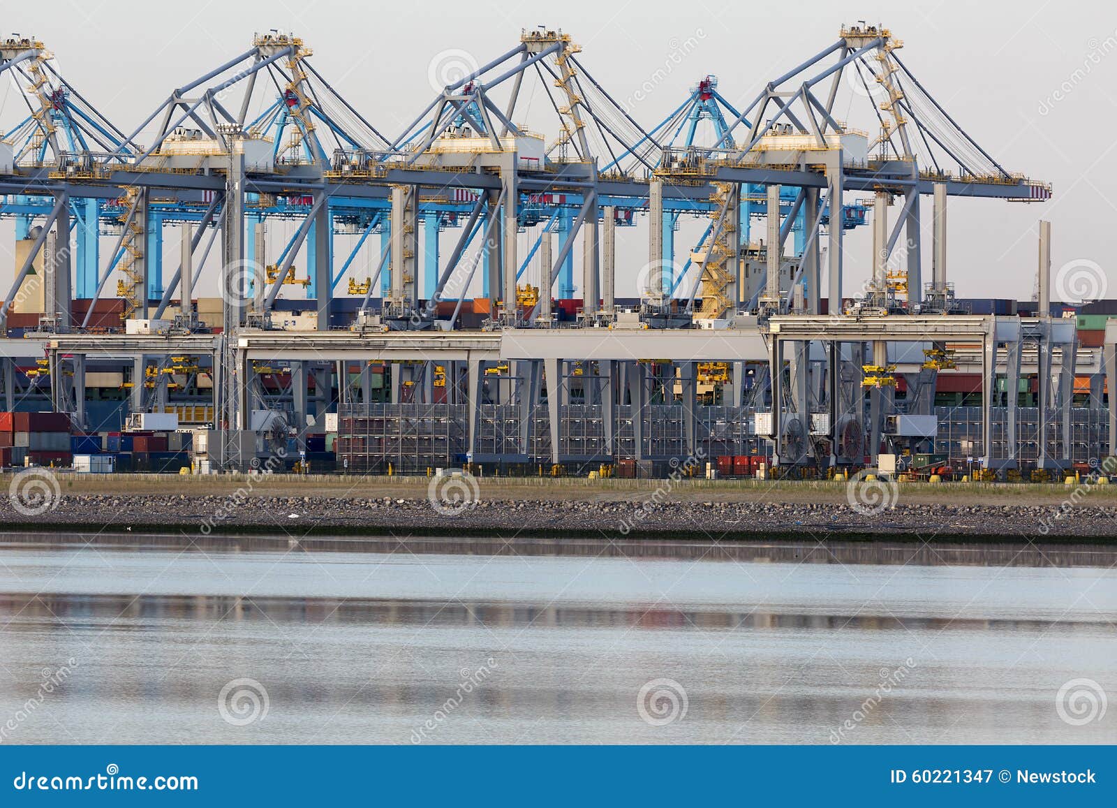 Harbour stock image. Image of container, horizontal, load - 60221347