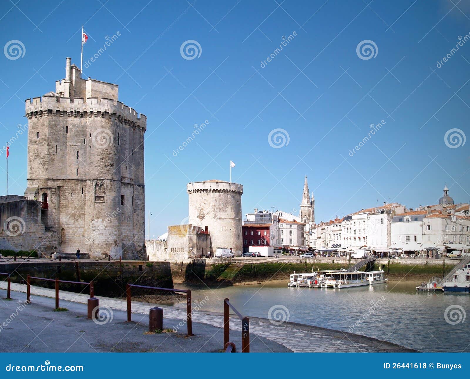 Harbour of La Rochelle, France Stock Photo - Image of city, harbor ...