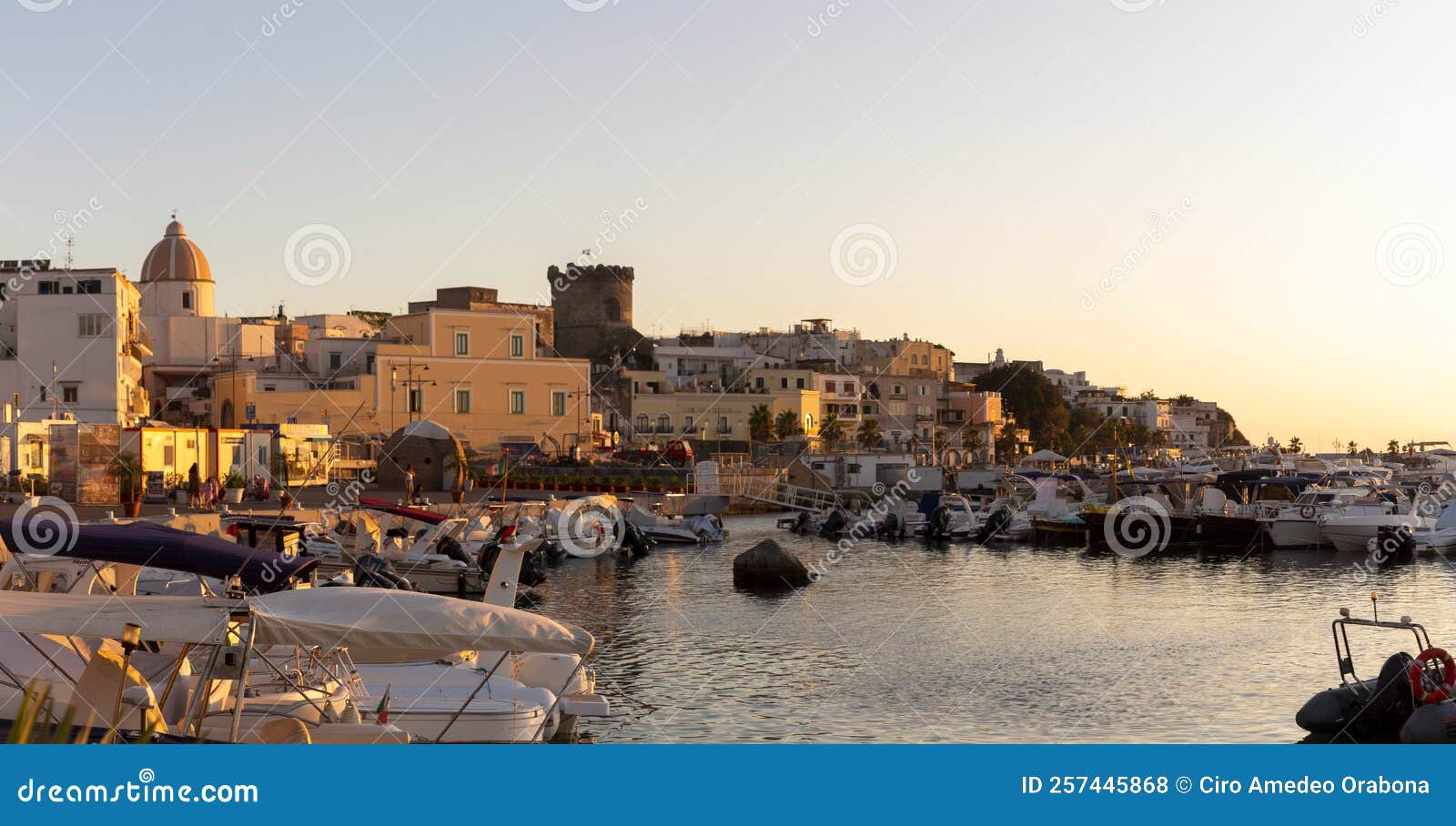 Harbour modern boat editorial stock photo. Image of forio - 257445868