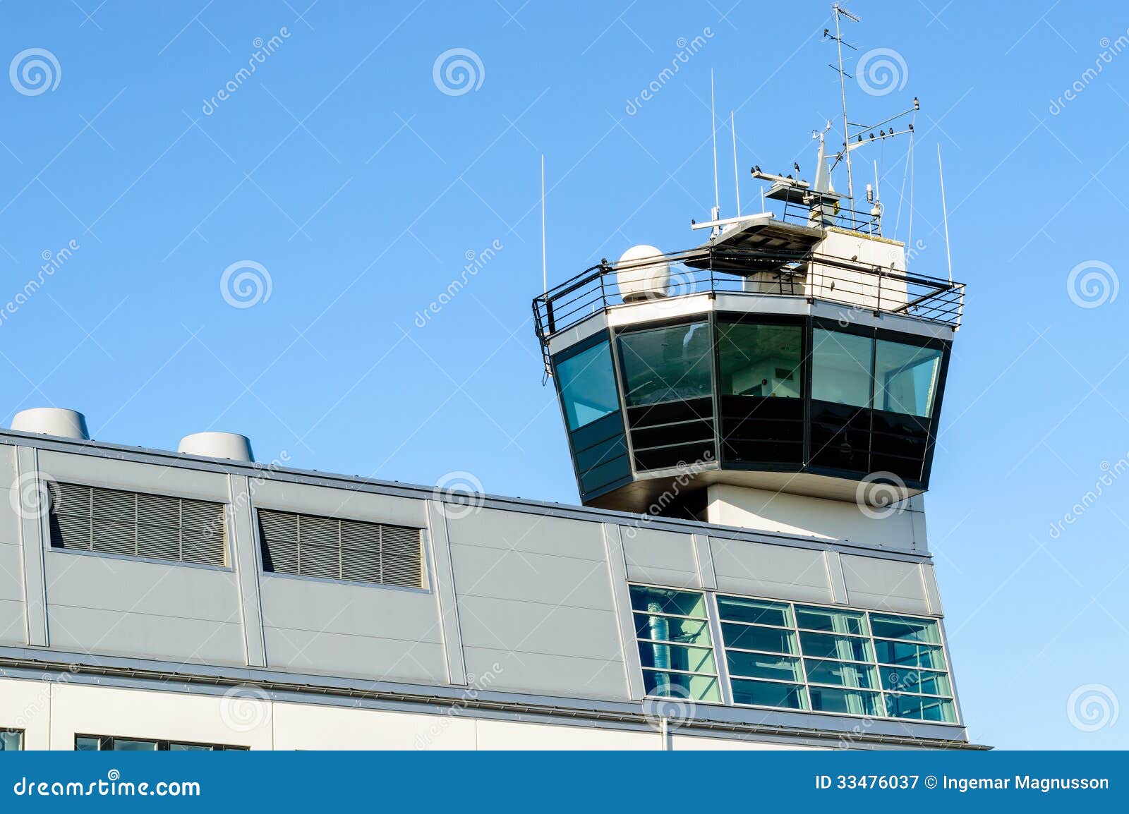 Harbour or Port Control Tower Stock Image - Image of command, modern ...
