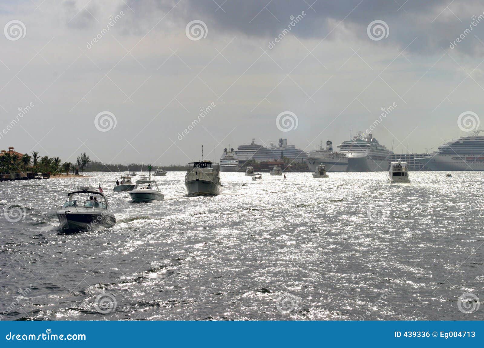 Harbour scene stock photo. Image of vessel, ocean, lauderdale - 439336
