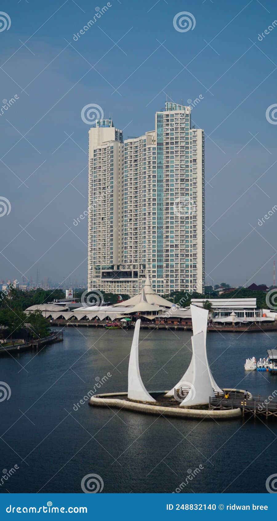 Harbour Scenery in Jakarta, Indonesia Editorial Image - Image of ...