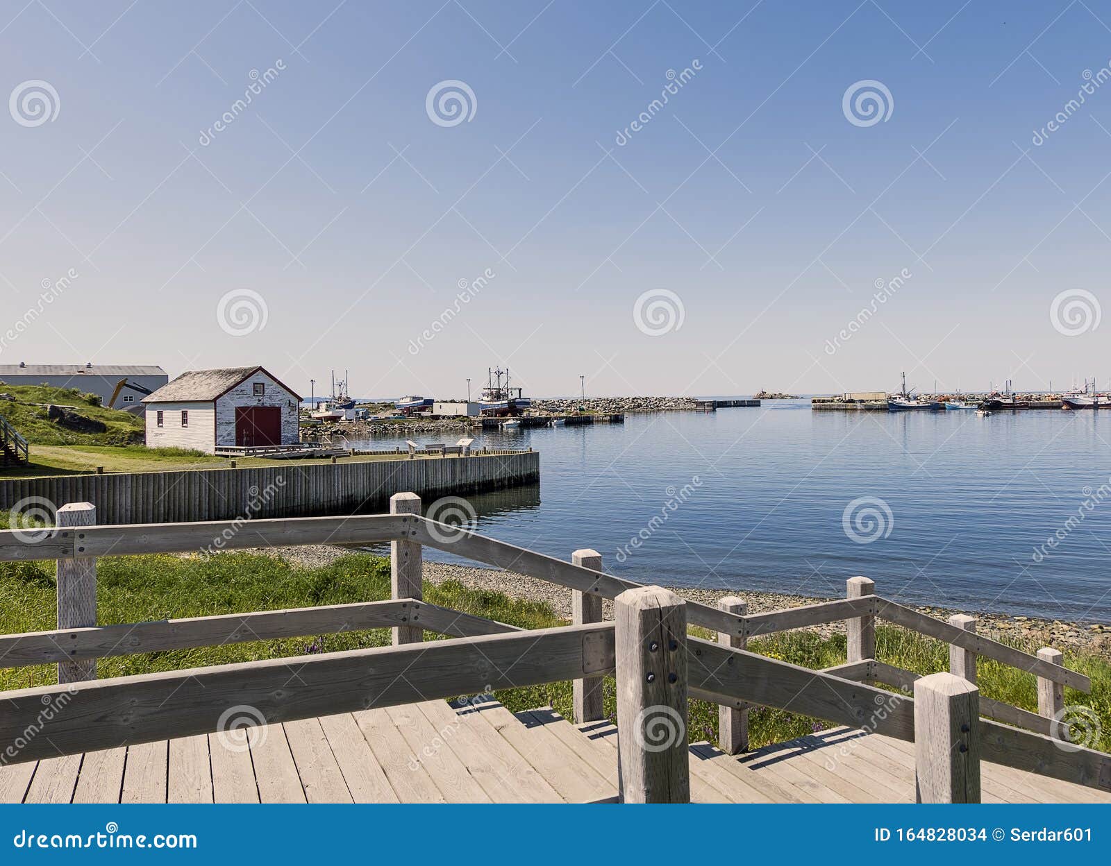 Harbour stock photo. Image of travel, rocky, water, landscape - 164828034