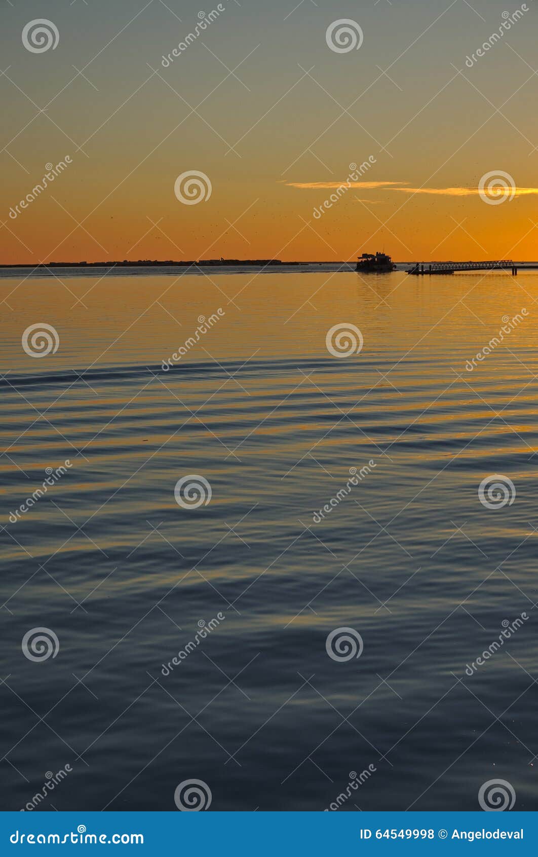 Harbour at sunset stock photo. Image of european, passengers - 64549998