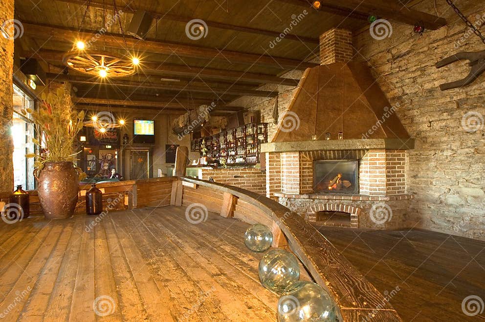 Harbour Tavern stock photo. Image of service, counter, fireplace - 331346