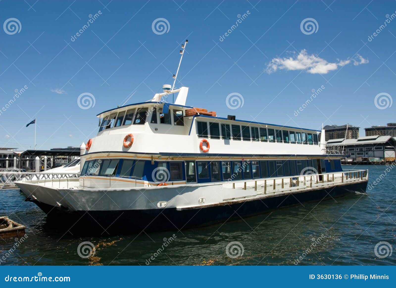 Harbour Transport stock photo. Image of flag, cruise, australian - 3630136